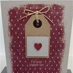 You Are my Biggest Fan - Card The Diamond Bouquet Kirkcaldy , Aucht